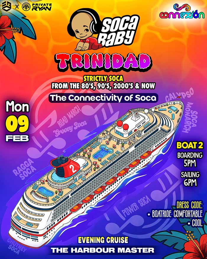 Soca Baby – Boat 2 (Evening) – Ticketfederation